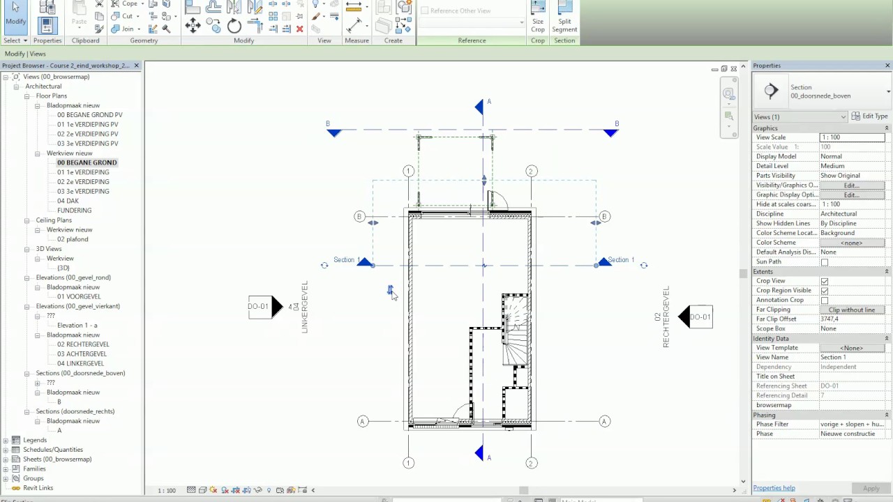 C2 C3 elevations sections - YouTube
