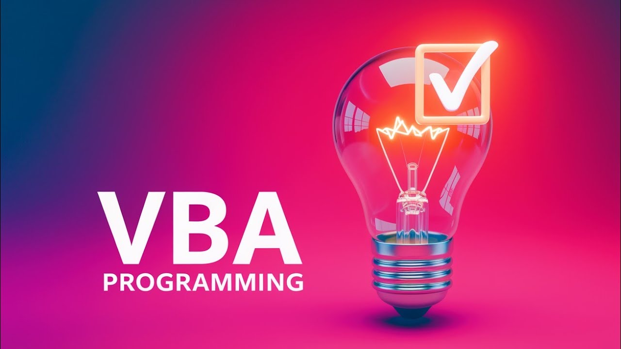 Introduction To Excel Vba Excel Vba Series Lesson 1 Excel Vba 3741