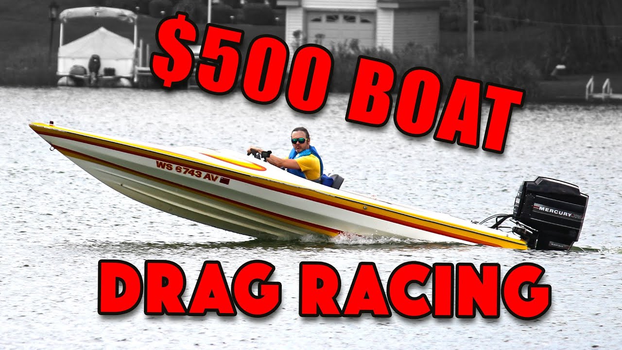 DRAG RACING with a $500 Boat at the UMPBA Finals #MercMondays EP9 - YouTube