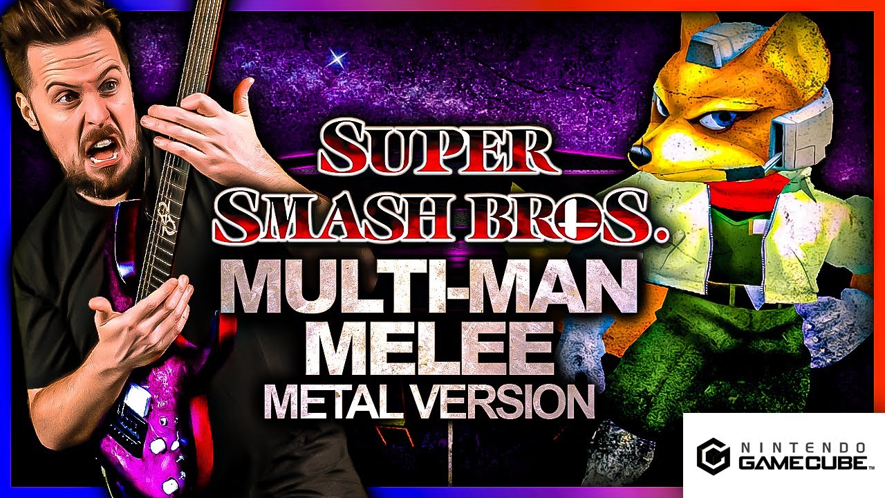 Super Smash Bros Melee - Multi-Man Melee - goes harder🎵 METAL VERSION ...