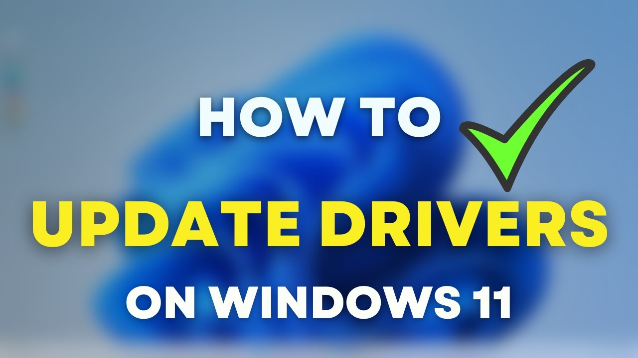 How to Update Drivers on Windows 11 for Free!! (AMD/ Intel PC) [2022 ...
