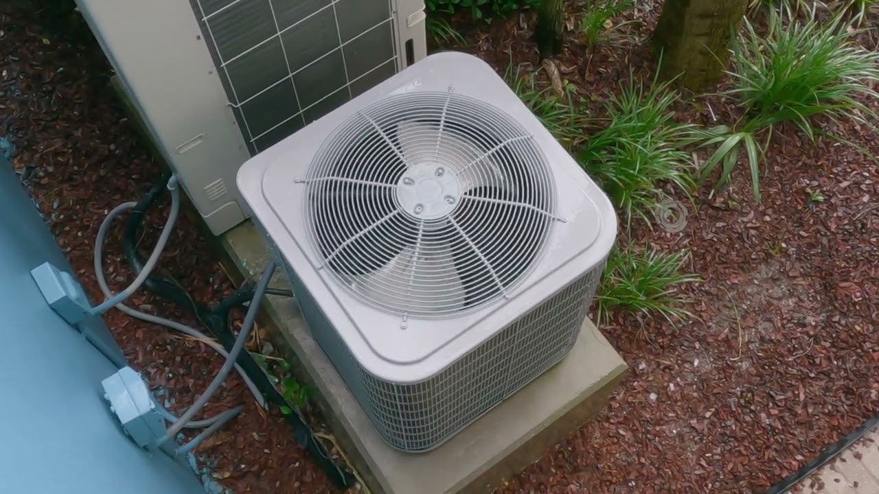 2016 Carrier Comfort Series Air Conditioner Startup/Shutdown - YouTube