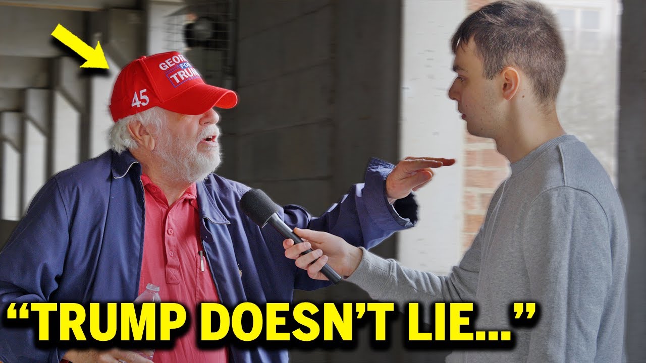 MAGA Boomer DEBATES Gen-Z Liberal on TRUMP - YouTube