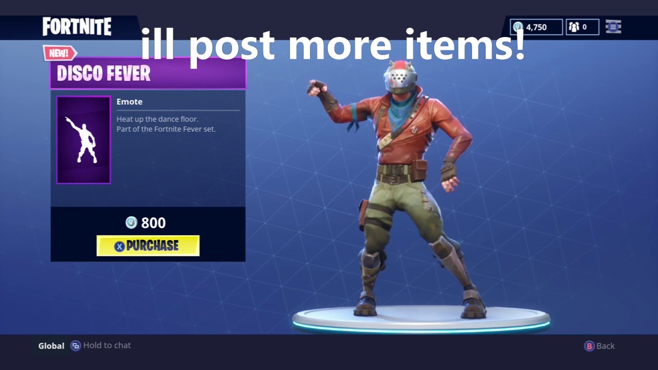 Disco fever emote - YouTube