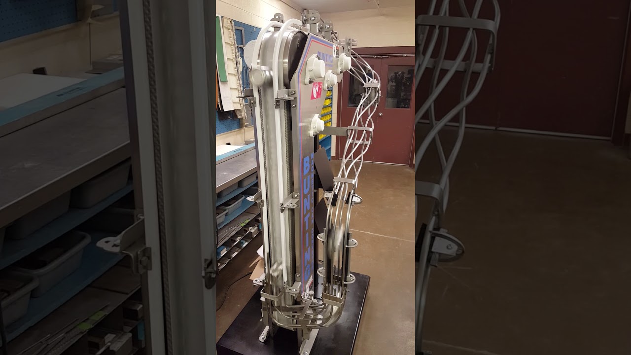 Magnetic can elevator - YouTube