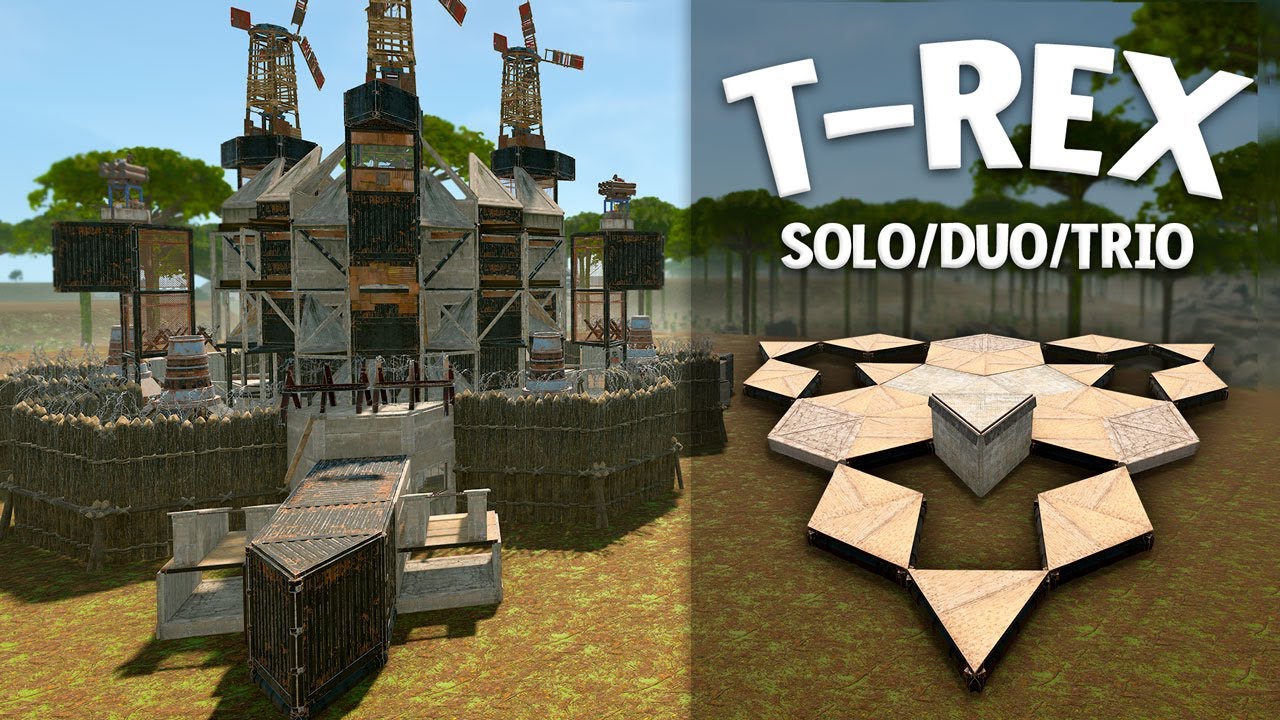 T-Rex - A melhor base CUSTO e BENEFÍCIO para SOLO/DUO/TRIO - YouTube