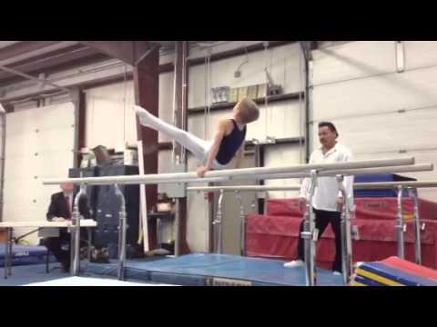 Parallel bars set -1/6/2013 - YouTube