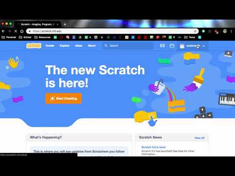 ECS Scratch: Sharing Your Project - YouTube