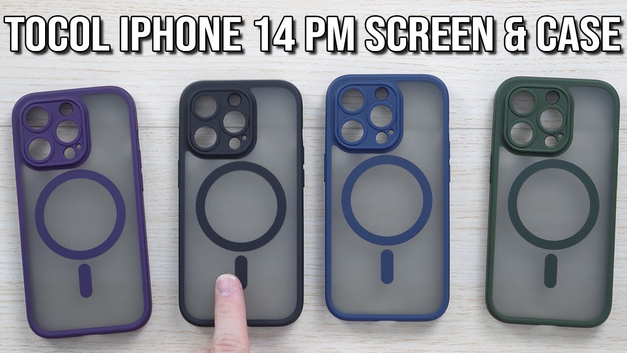Tocol iPhone 14 Pro Case & Screen Protector - YouTube