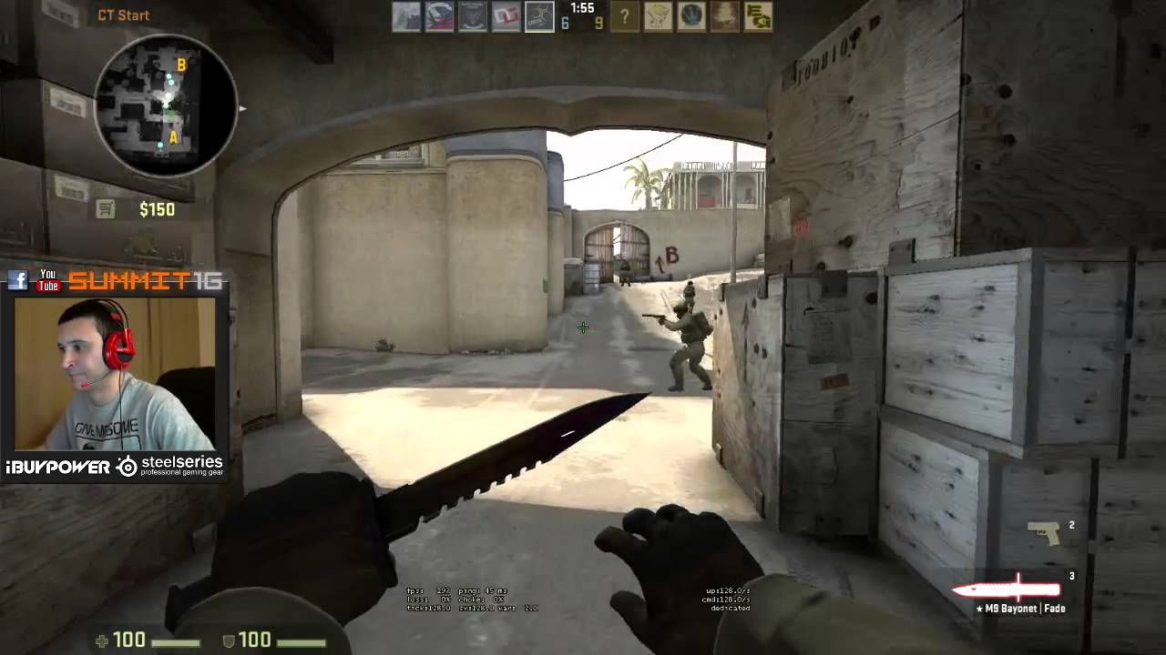 CS:GO - B Rush Pistol Ace - YouTube