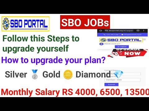 SBO Plan Upgradation full details. 🥈 gold 💎. Monthly salary 13500 - YouTube