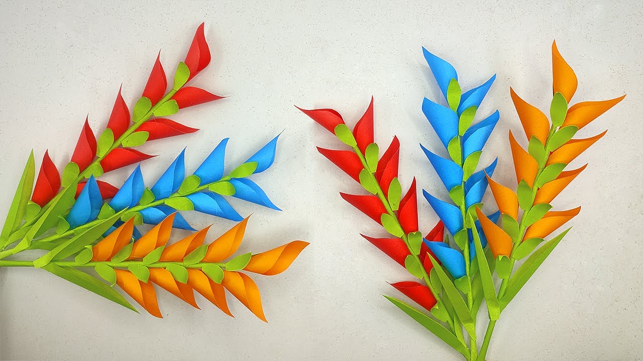 Easy Best Paper Flowers | Most Beautiful Paper Flower | DIY Handmade ...