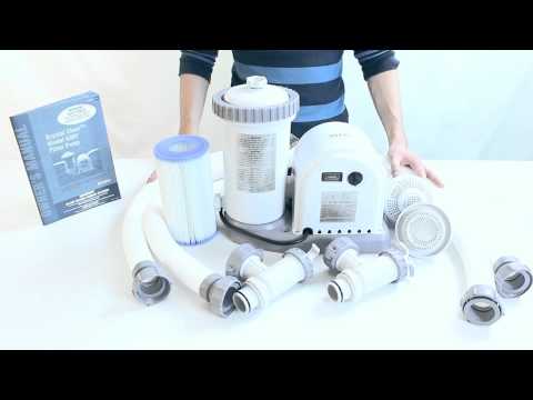 Intex 56635E | Easy Set 635T Pool Filter Pump - YouTube