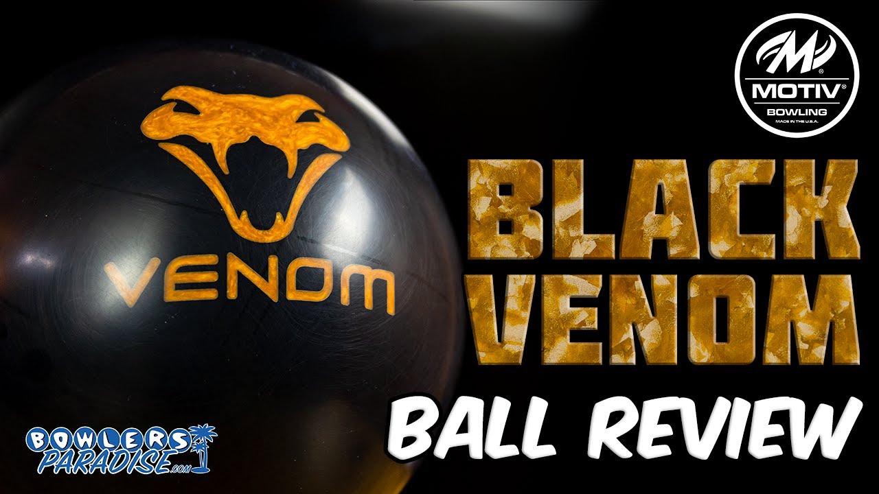 MOTIV Black Venom | 4K Ball Review | Bowlers Paradise - YouTube