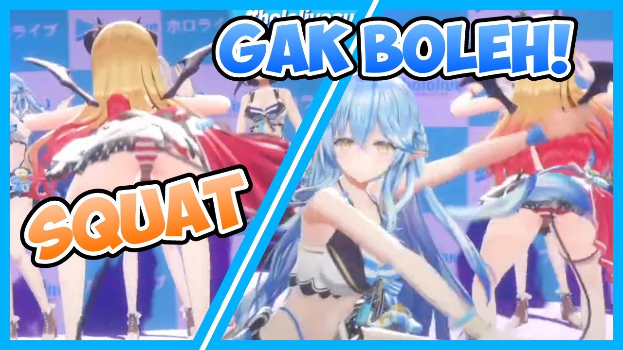 Squat Choco Sensei Bikin 𝙎𝙖𝙣𝙜𝙚【Hololive JP Sub Indo】 - YouTube