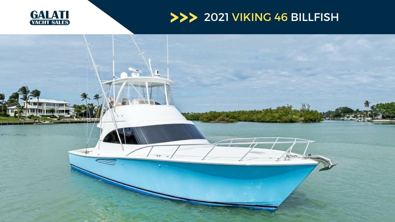 2021 Viking 46 Billfish Yacht For Sale "Quality Time" - YouTube
