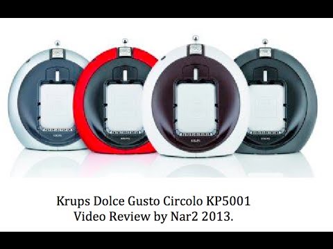 Dolce Gusto Krups Circolo KP5001 Coffee Pod Machine - Quick Look ...