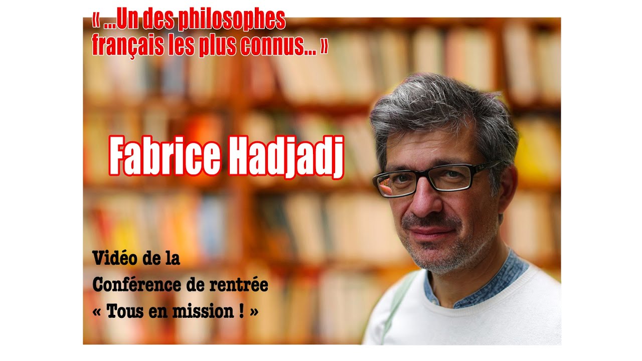Conférence inaugurale de Fabrice HADJADJ - YouTube