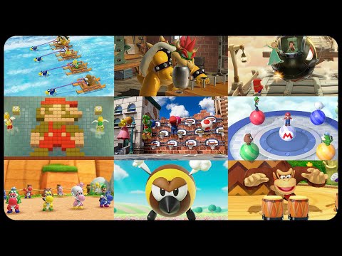 Super Mario Party Jamboree - All Minigames (Multiplayer, All Characters, Master Difficulty)