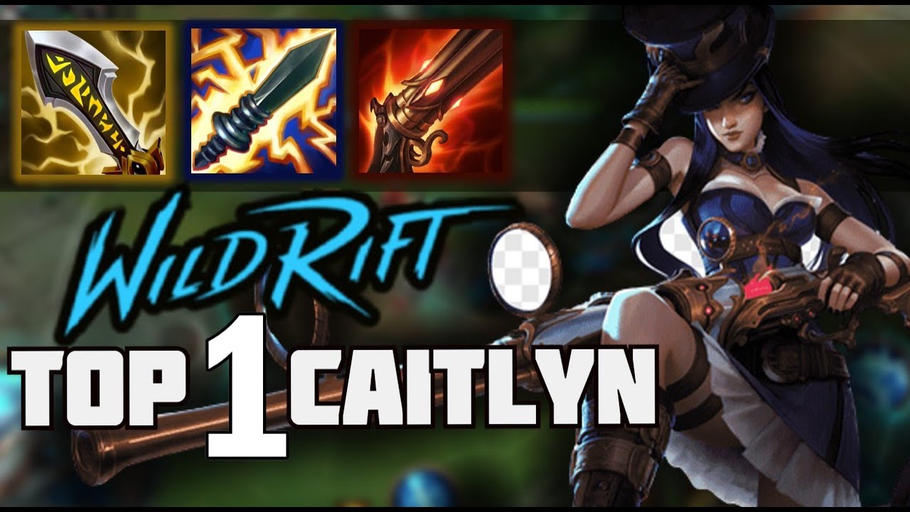 El Mejor Caitlyn Del Mundo | League Of Legends Wild Rift | Caitlyn top ...