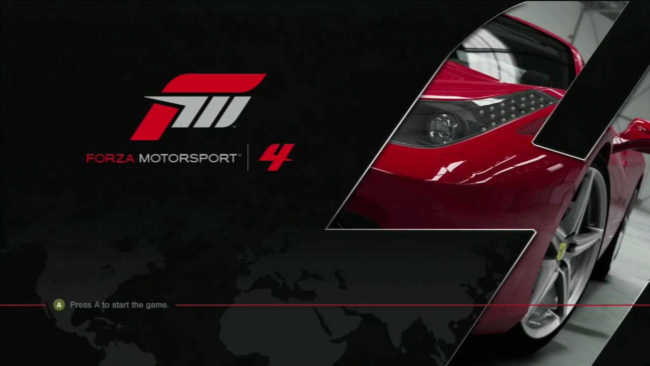 Forza Motorsport 4 Title Screen (Xbox 360) - YouTube