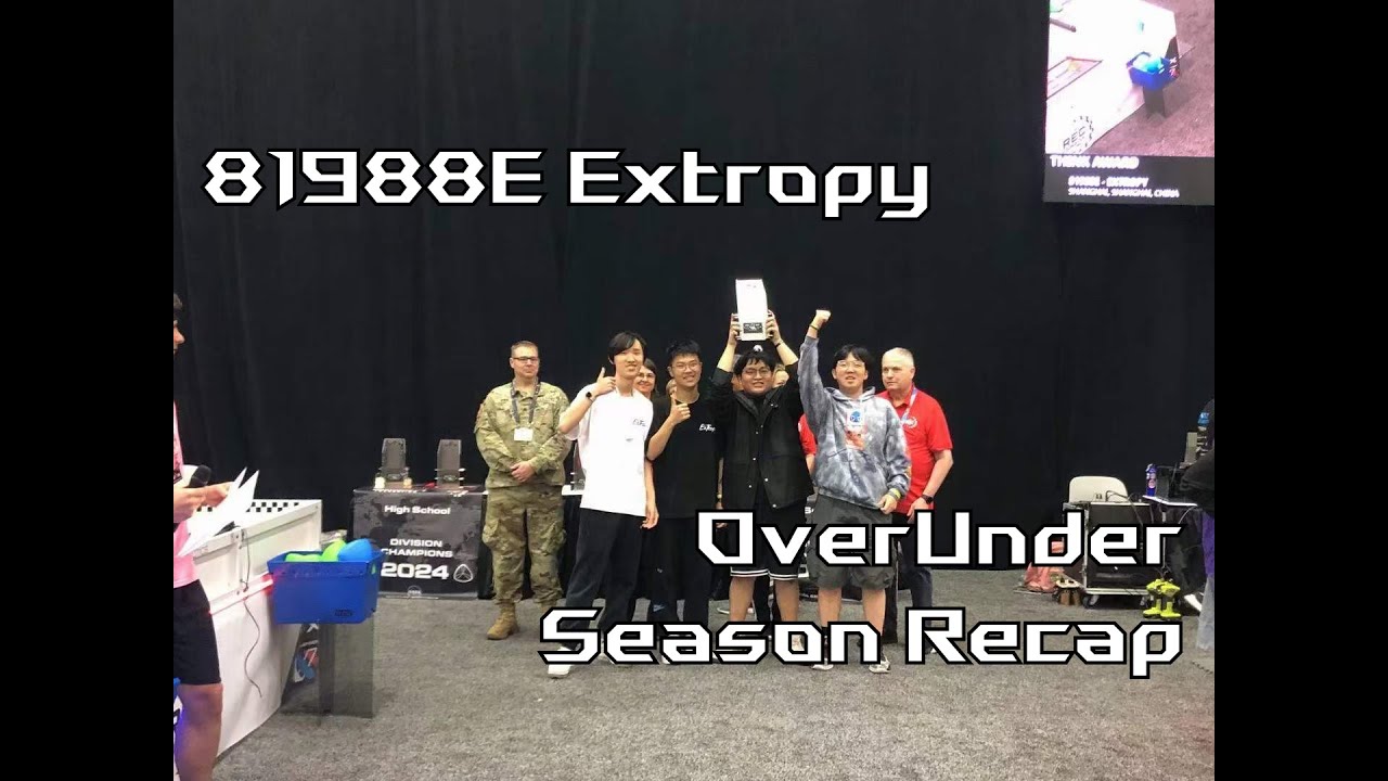 81988E | Extropy VEX 2023 OverUnder Season Recap - YouTube