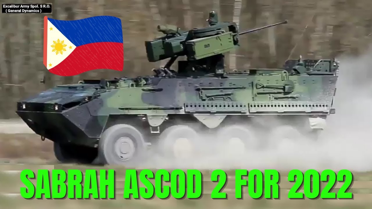 20 units of Sabrah ASCOD 2 for the Philippine Army - YouTube