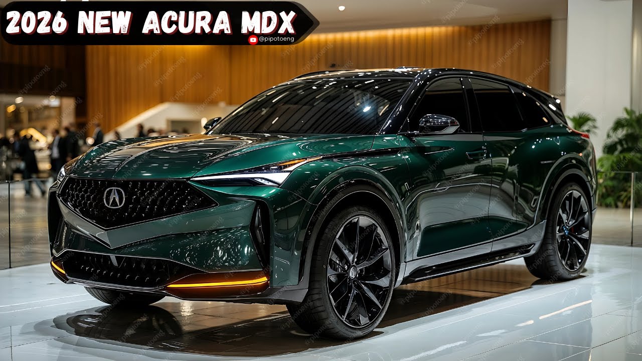 The All-New 2026 Acura MDX - Power, Comfort, and Style! - YouTube