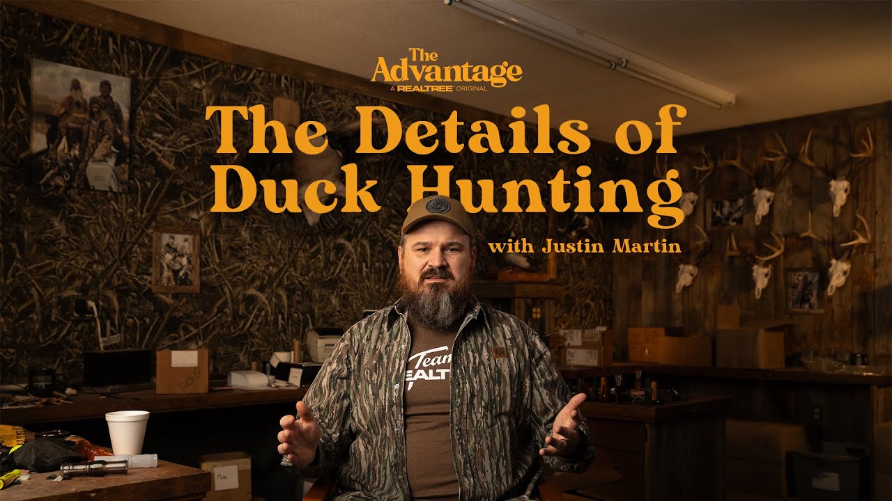 The Details of Duck Hunting with Justin Martin | The Advantage - YouTube