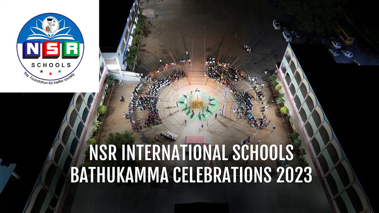 NSR SCHOOLS BATHUKAMMA CELEBRATIONS 2023 - YouTube