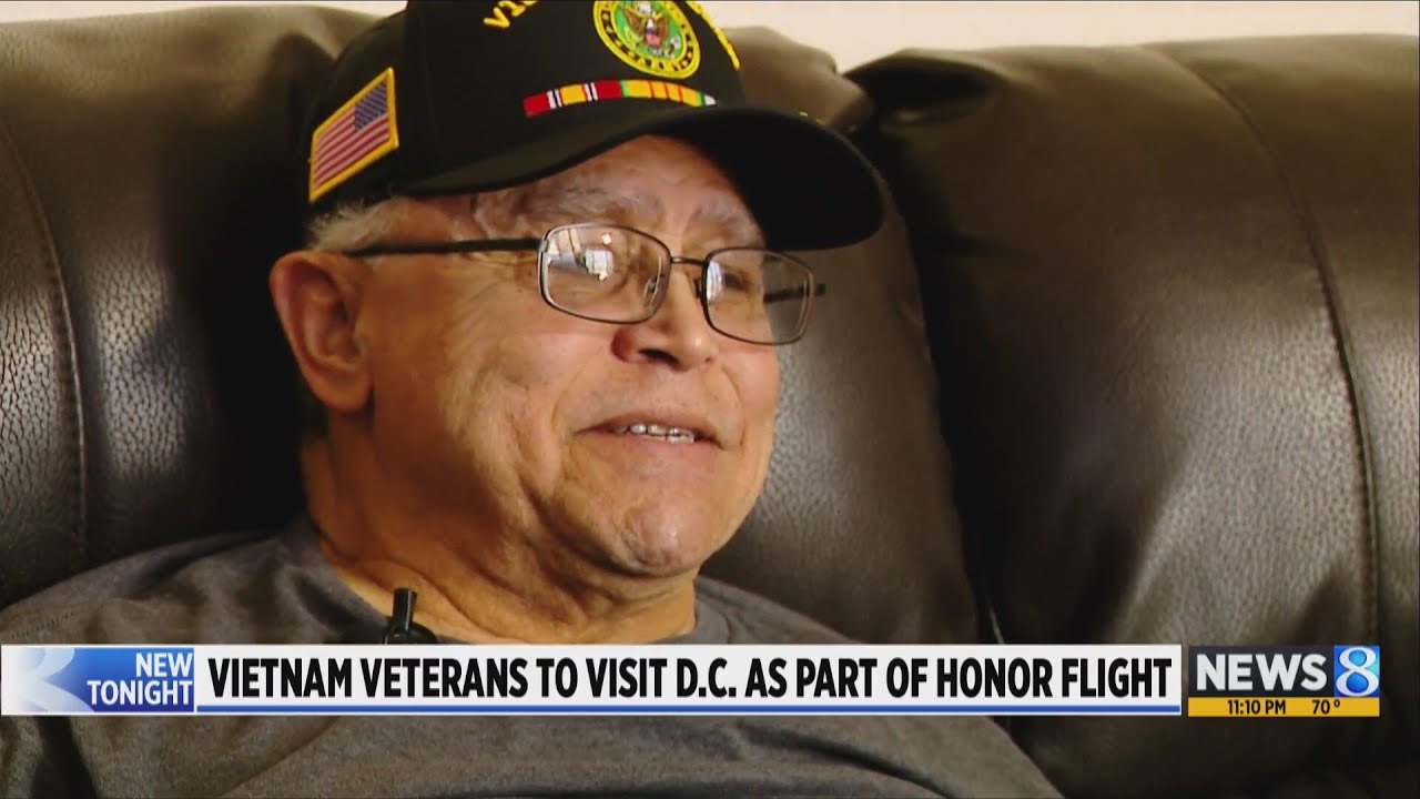 Vietnam veterans prepare to go on mid-Michigan Honor Flight - YouTube