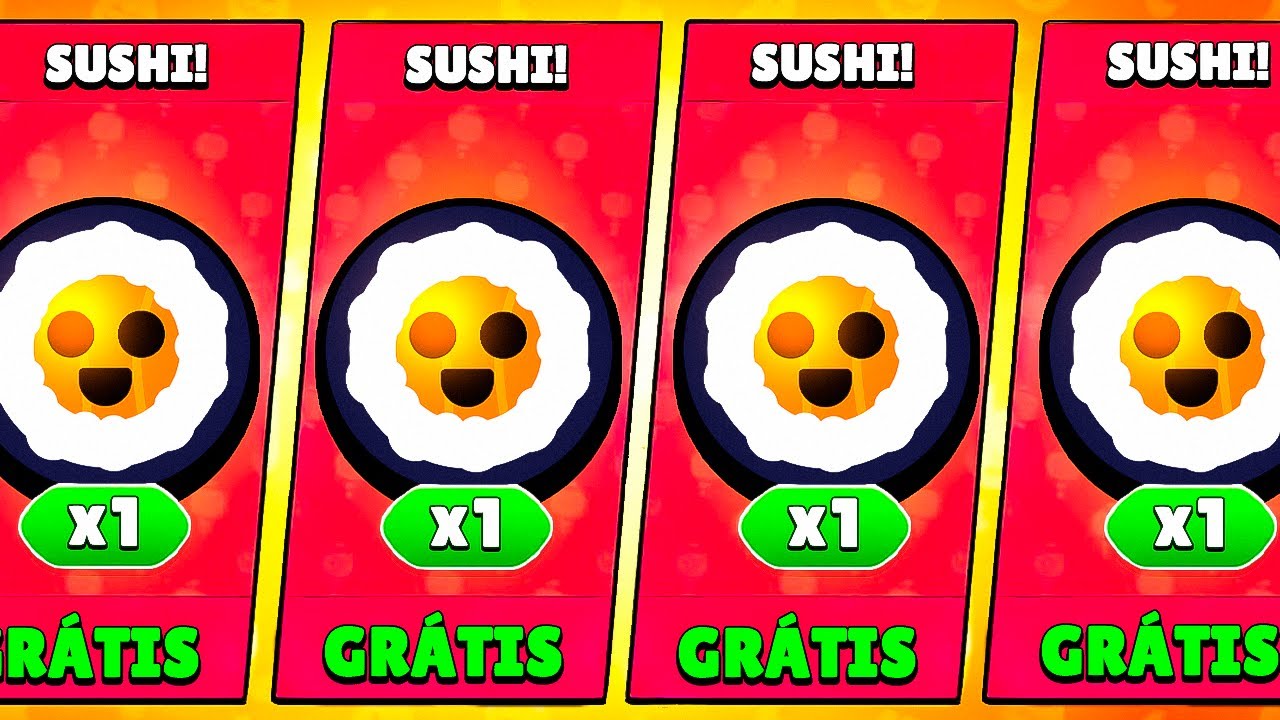 SUSHI GRÁTIS AGORA! LIBEREI DUAS SKINS NO EVENTO REINO DAS KATANAS NO ...