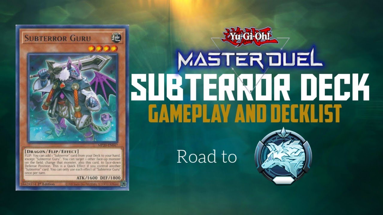 Subterror Gameplay & Decklist (Platinum Tier) - YouTube