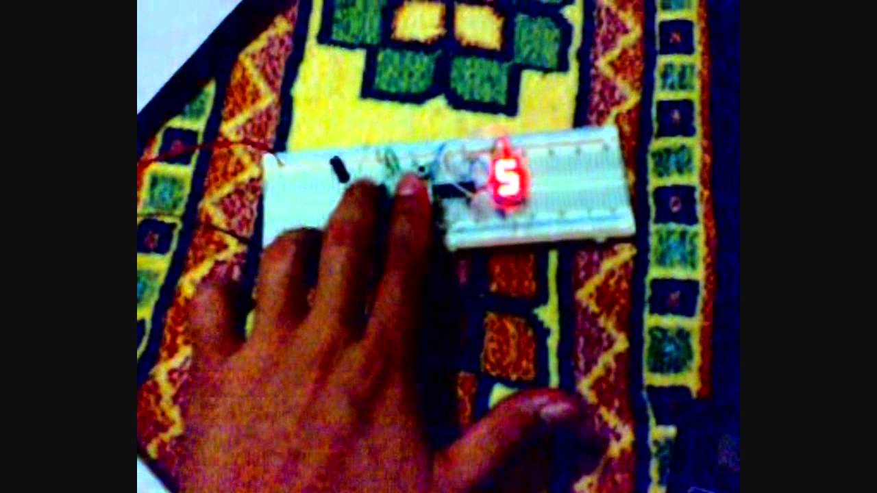 CMOS 4026 Decoder 0-9 Sayıcı Devresi ( Devre Şeması ile ) - YouTube