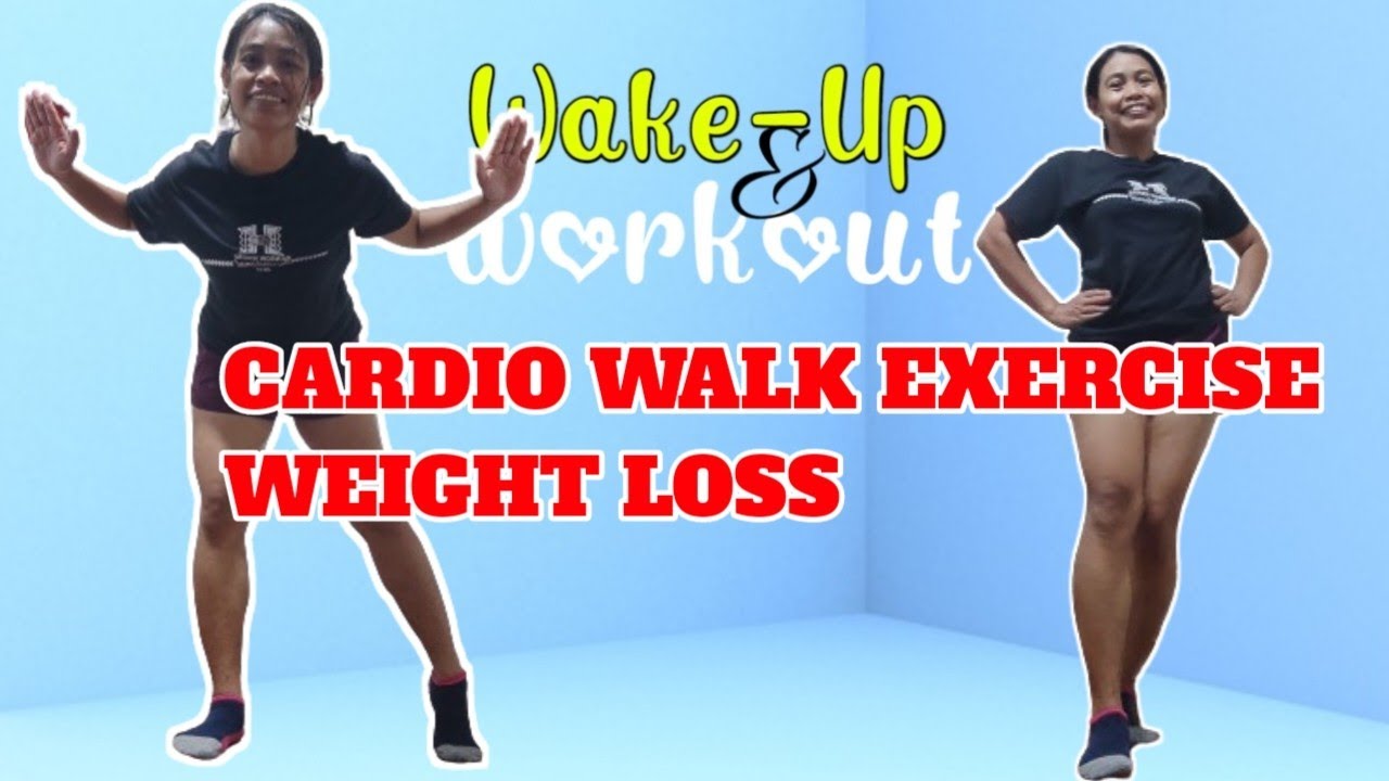 CARDIO WALK EXERCISE TO WEIGHT LOSS - YouTube