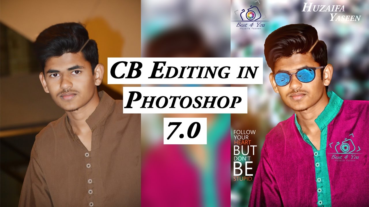 Awesome CB editing | How to edit like CB edits | Photoshop 7.0 Tutorial ...