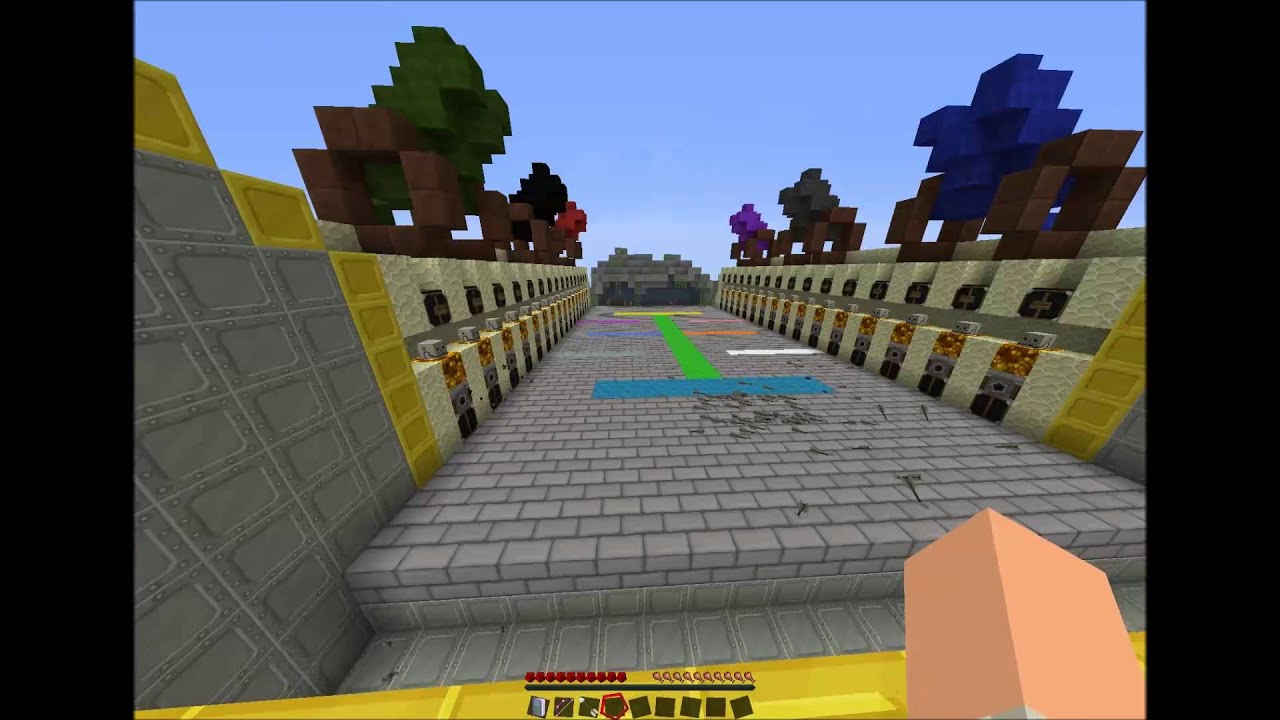 Minecraft Tower Defense Mini-Game 1.6.2 - YouTube