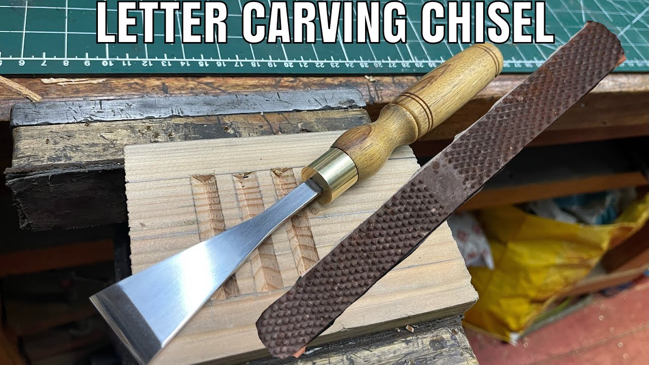 Let’s make some fishtail chisel’s from an old file. - YouTube