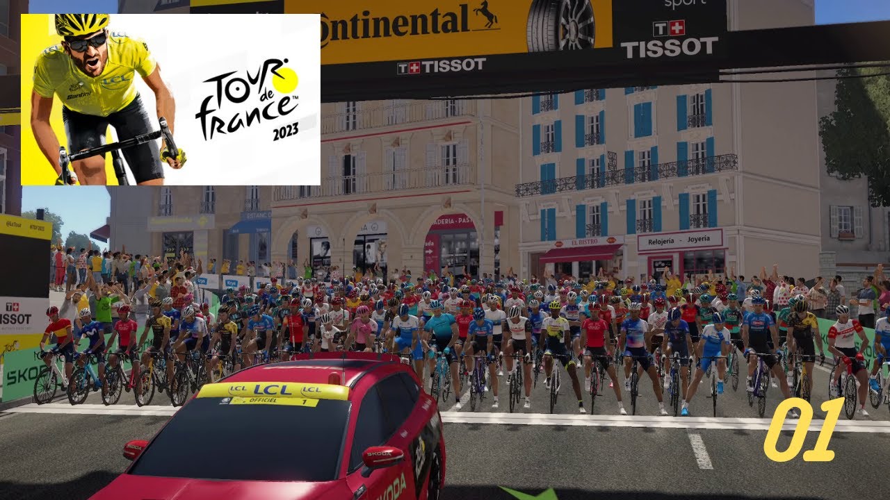 Tour de France 2023 #01 - Start der Tour 2023 - YouTube