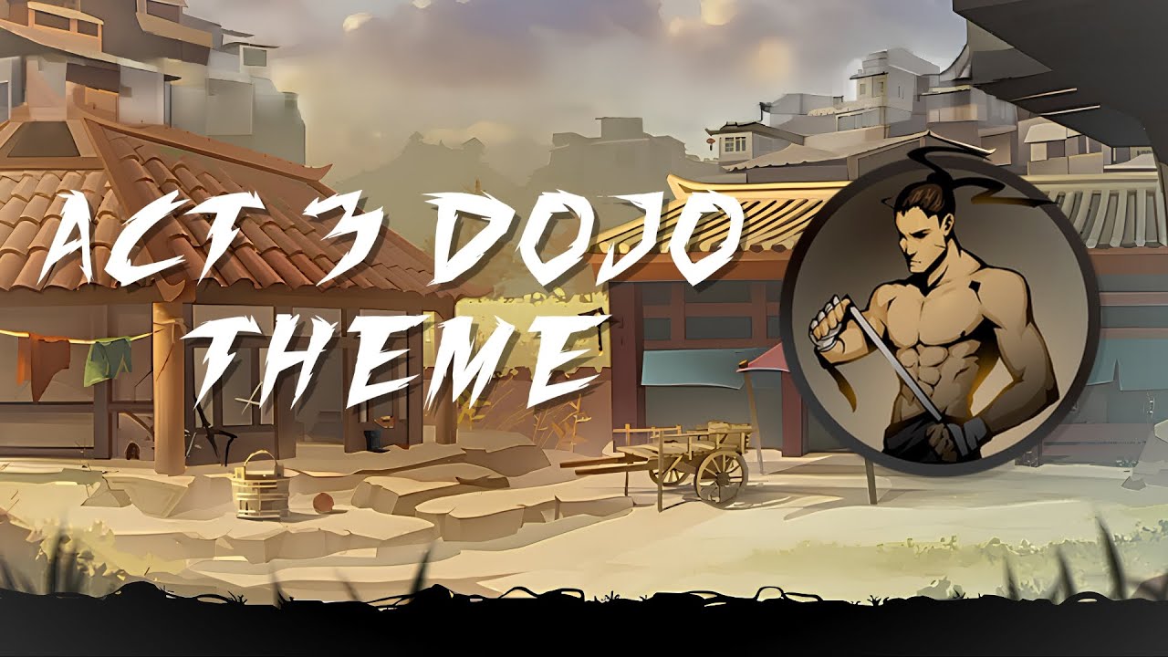 Shadow Fight Shades - Act 3 Dojo Theme [1.0.3] - YouTube
