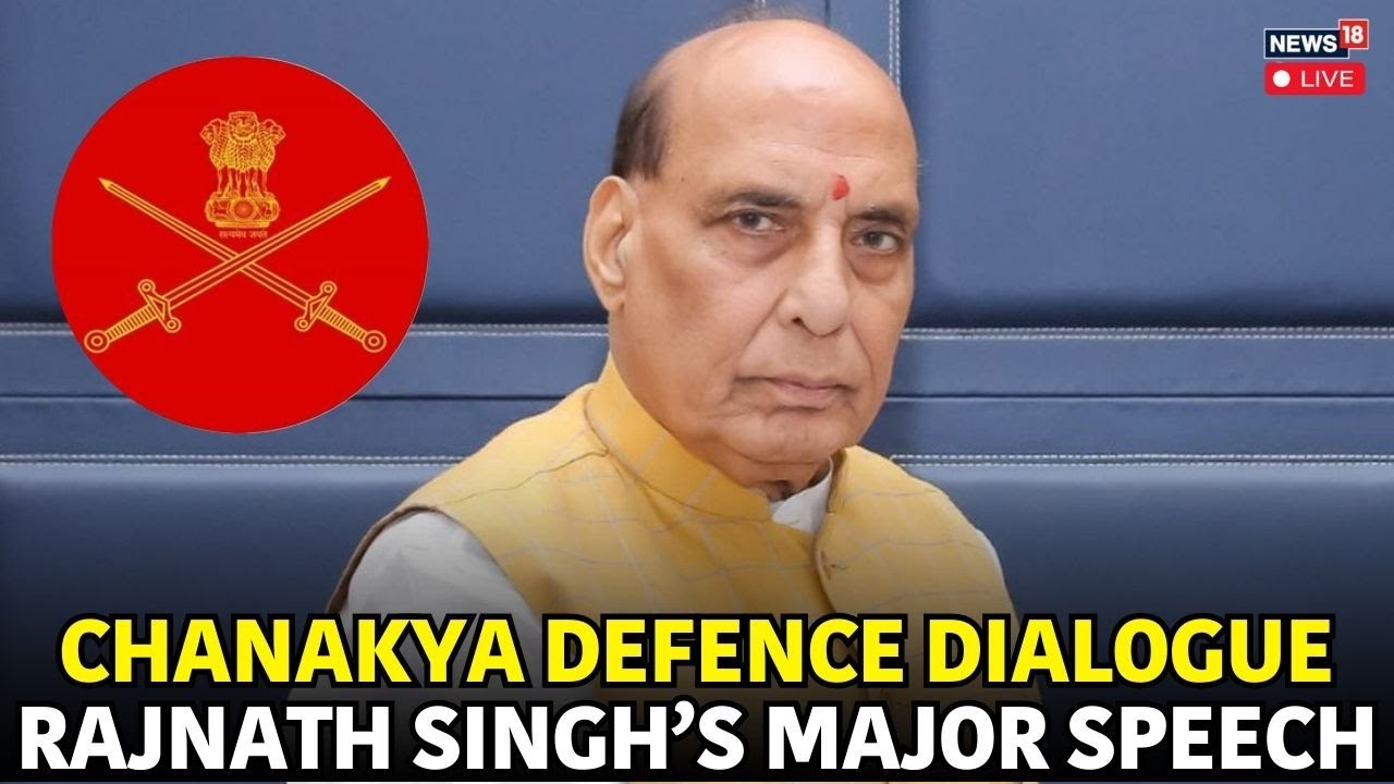 Defense Minister Rajnath Singh Addresses Chanakya Defence Dialogue 2025 ...