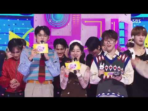 IU win 1st place with Love wins all on SBS INKIGAYO 240204