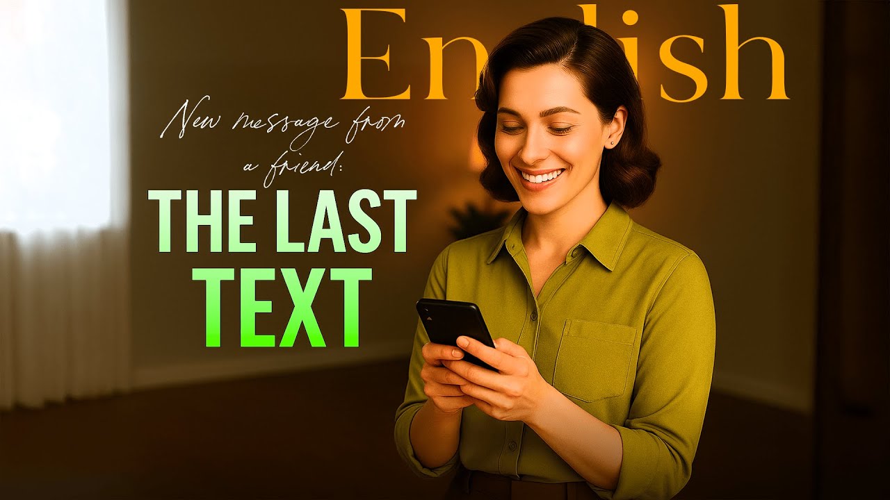 Learn English: The Last Text Wasn't What She Expected! - YouTube