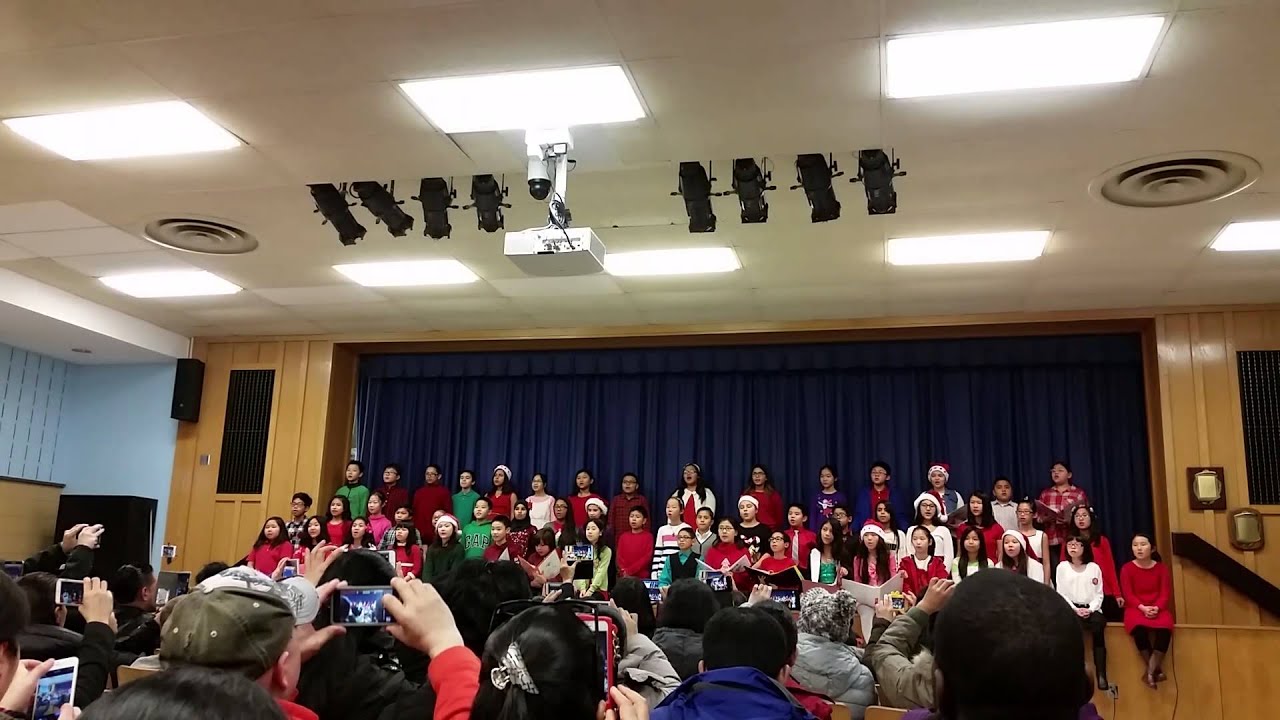 PS12 James B. Colgate Chorus performance - YouTube