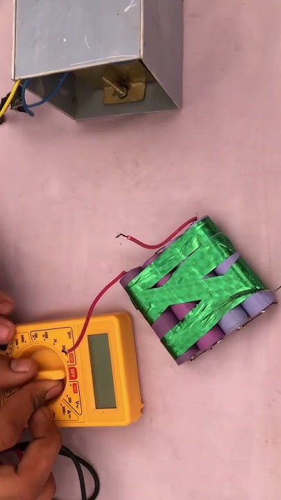 How to make 12volt lithium ion battery 🔋 #shorts - YouTube