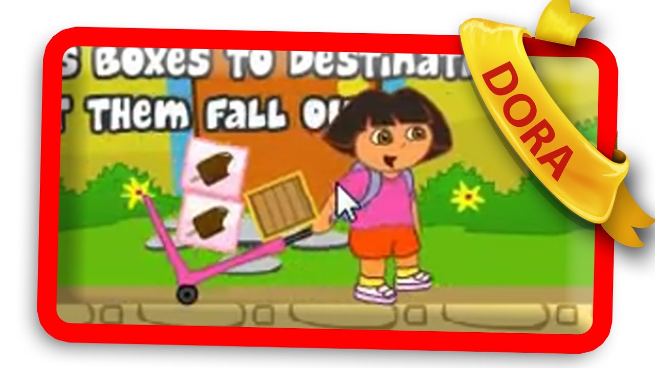 Dora Box Delivery - Online Dora Games - YouTube