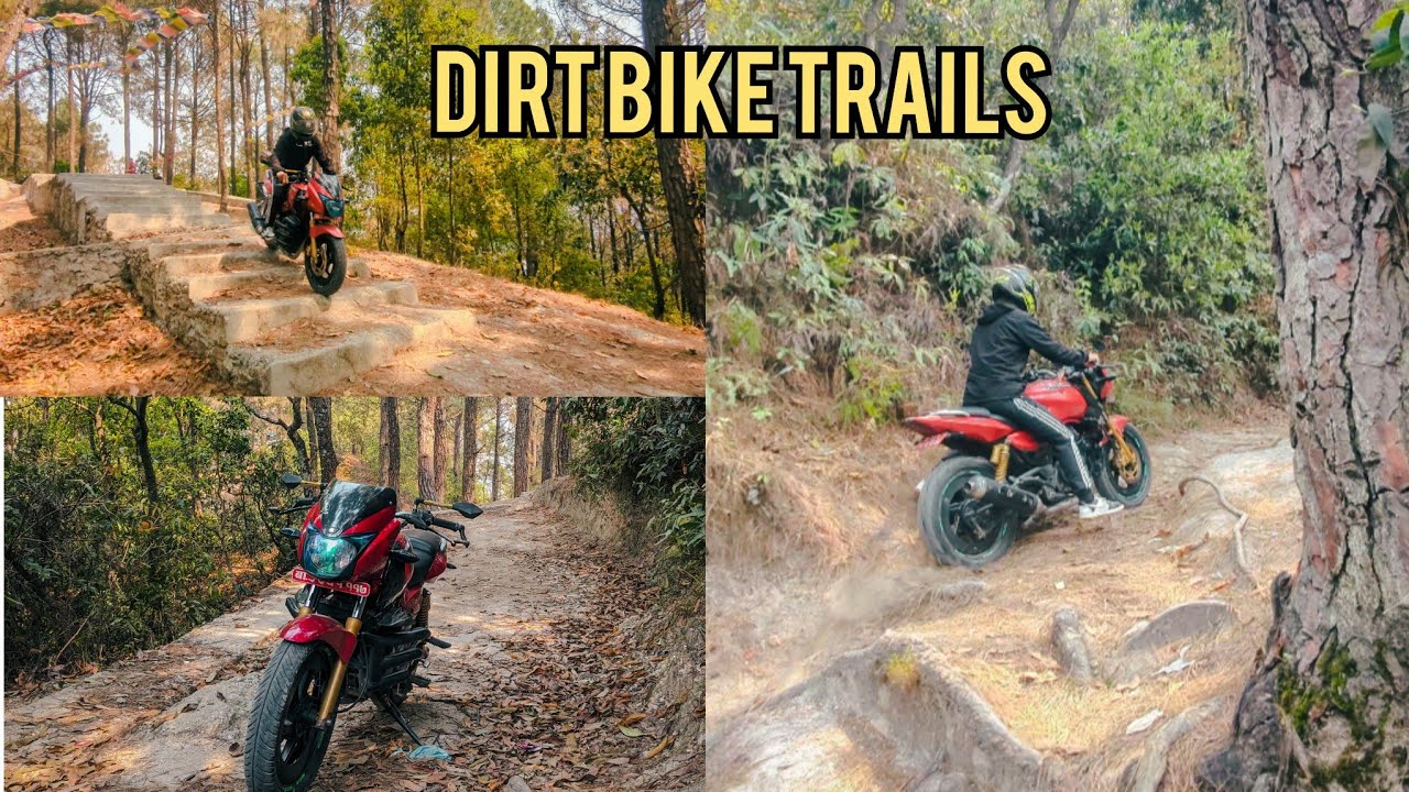 DIRT BIKE KO TRIAL MA PULSAR 200 | MODIFIED PULSAR200 - YouTube