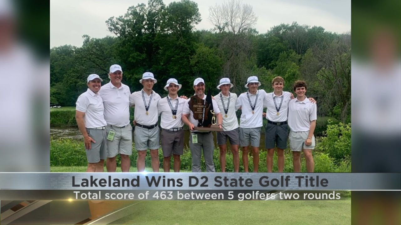 STATE BOYS GOLF: Lakeland wins Division 2 team crown led by Matt ...