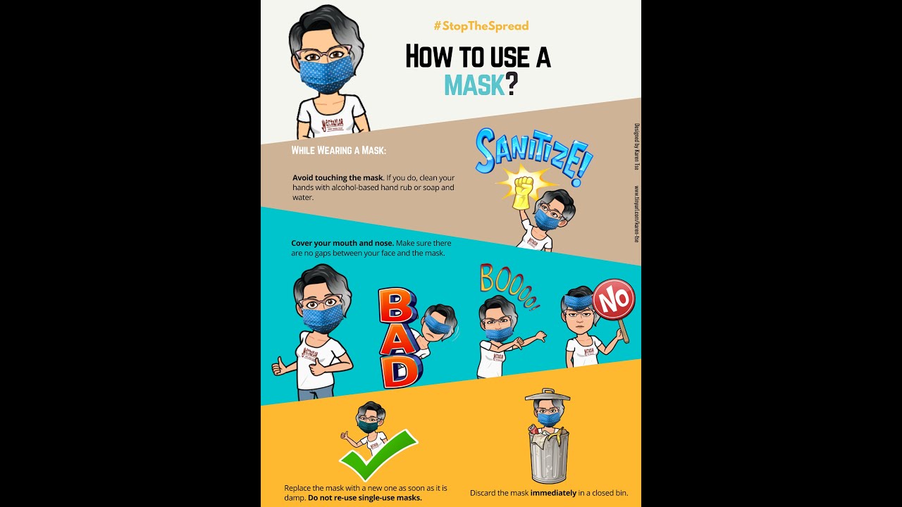 Creating How to Wear A Mask Poster on Canva - YouTube