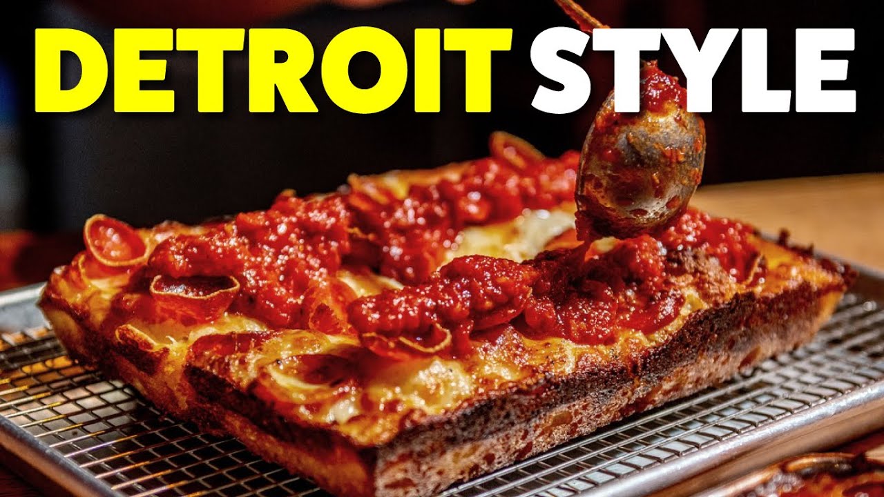 Detroit Style Tales Of The Flowers: Pizza At Home Detroit Style